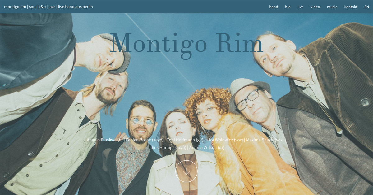 Montigo Rim: Live Band Berlin | Soul | R&B | Jazz